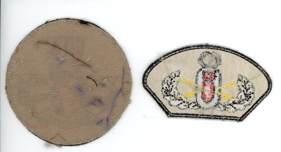 EOD Explosive Ordnance Disposal Iraq Iraqi Theater made Patches CIED ...