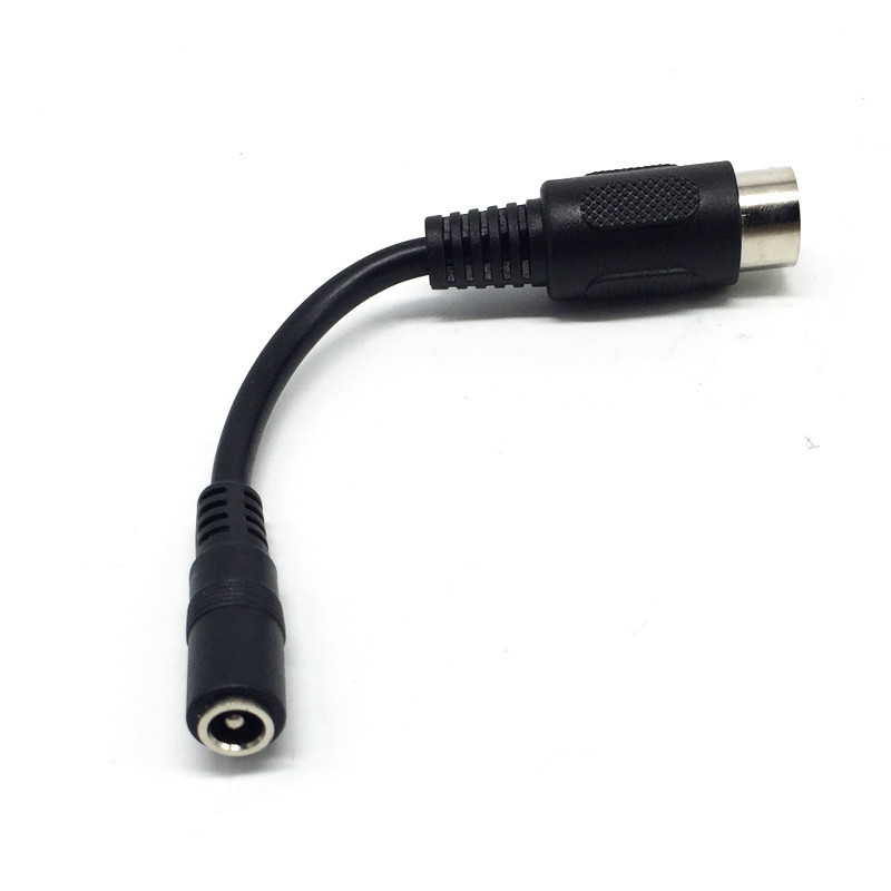 5.5x2.5mm TO 4-Pin AC Power Adapter Convertor For Hikvision DVR DS ...