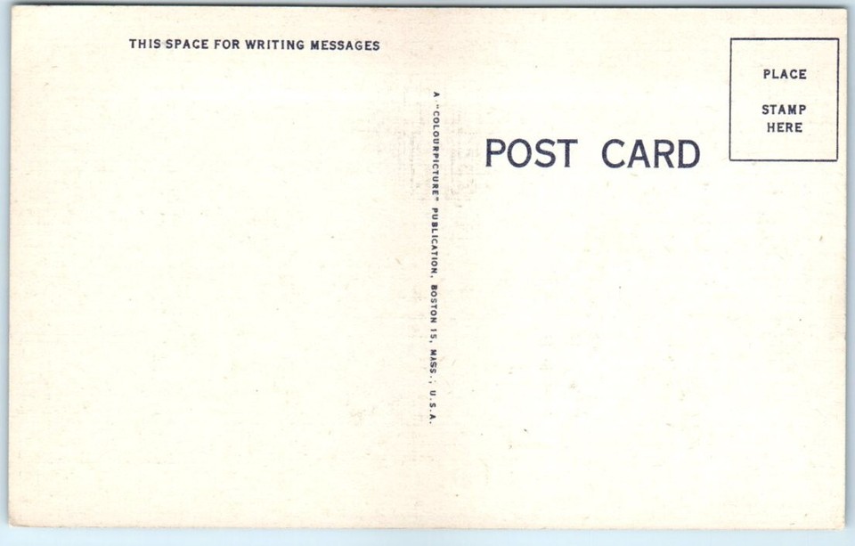 Postcard Sailing Party by Moonlight USA North America | eBay