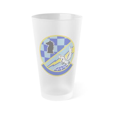 402 Intelligence Squadron AFISRA (U.S. Air Force) Frosted Pint Glass ...