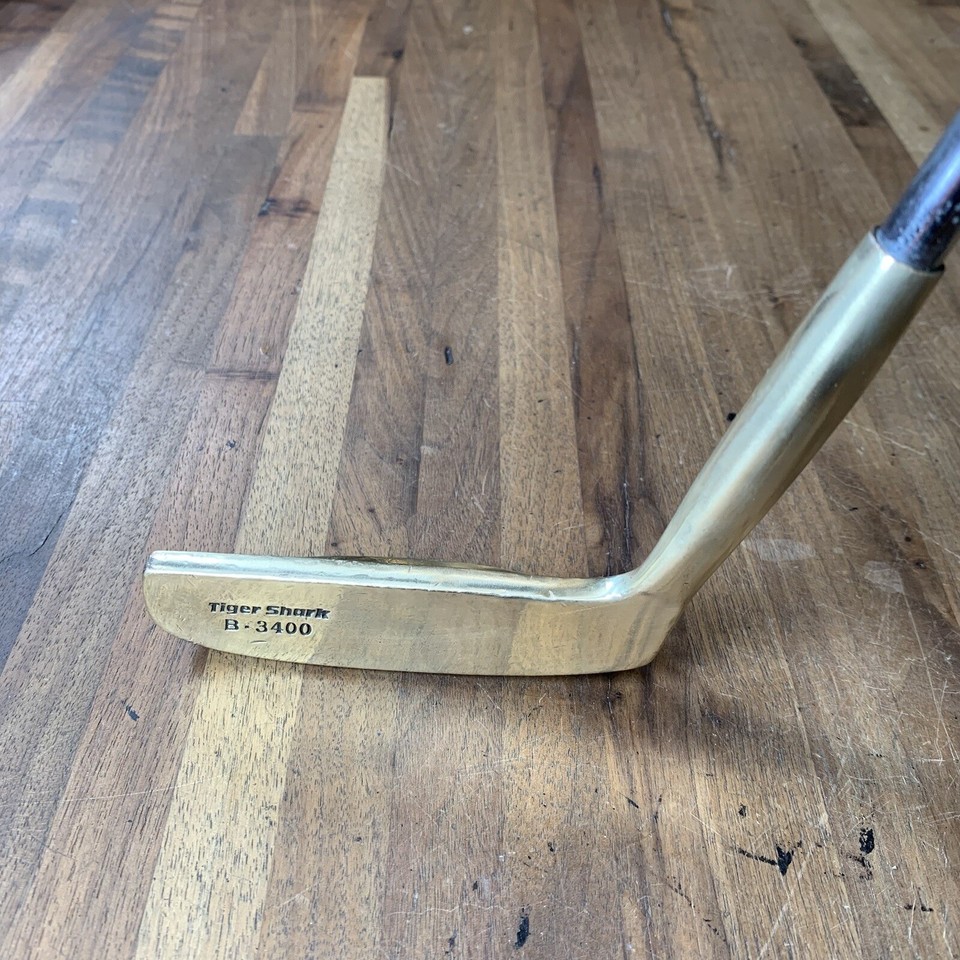 Tiger Shark B 3400 Heel Shafted Blade Putter Right Handed 35” | eBay