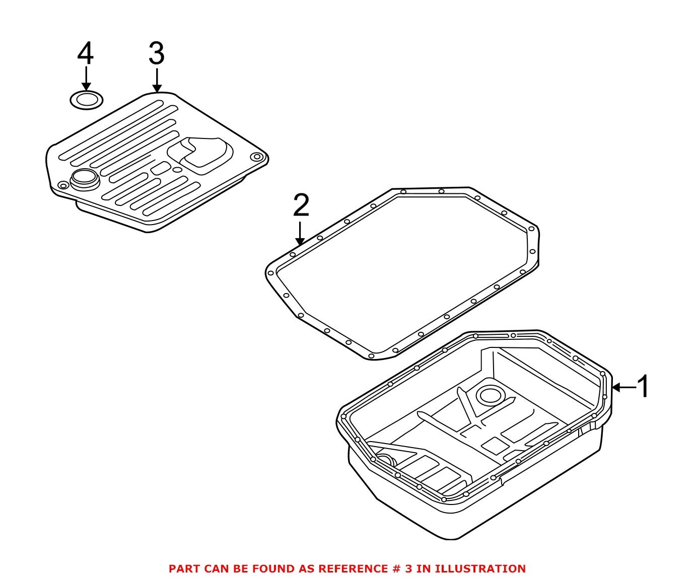 Genuine OEM Transmission Oil Filter For BMW 24341422673 | eBay