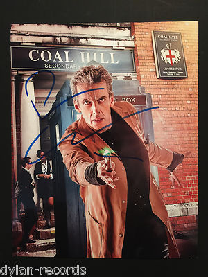 Peter Capaldi Doctor Who Autograph Signed Photo JSA COA 8 x 10 Dr Who ...