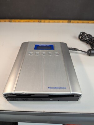 MicroSolutions RoadStor 401010 DVD CDR USB card reader recorder READ ...
