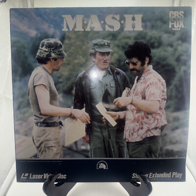 MASH MOVIE LASERDISC VIDEODISC DONALD SUTHERLAND ELLIOTT GOULD CBS FOX ...