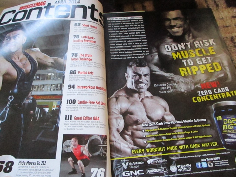 Muscle Mag Magazine Bob Kennedy's April 2014 - Hidetada Yamagishi Cover ...