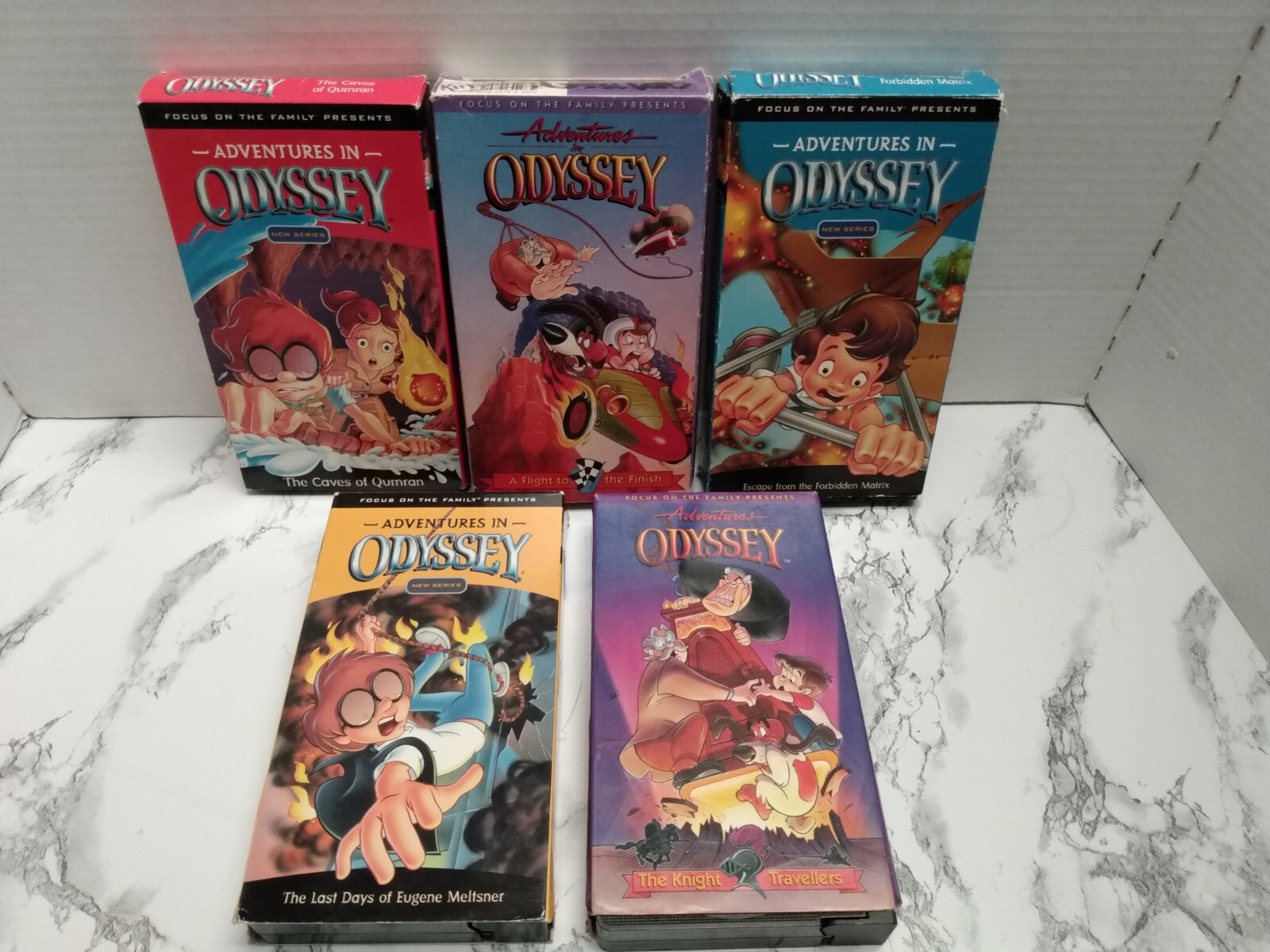 Lot Of(5) Adventures In Odyssey Animated Series Vhs | eBay