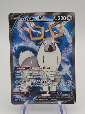 Pokémon TCG Wyrdeer V Astral Radiance 180/189 Holo Full Art Ultra Rare ...