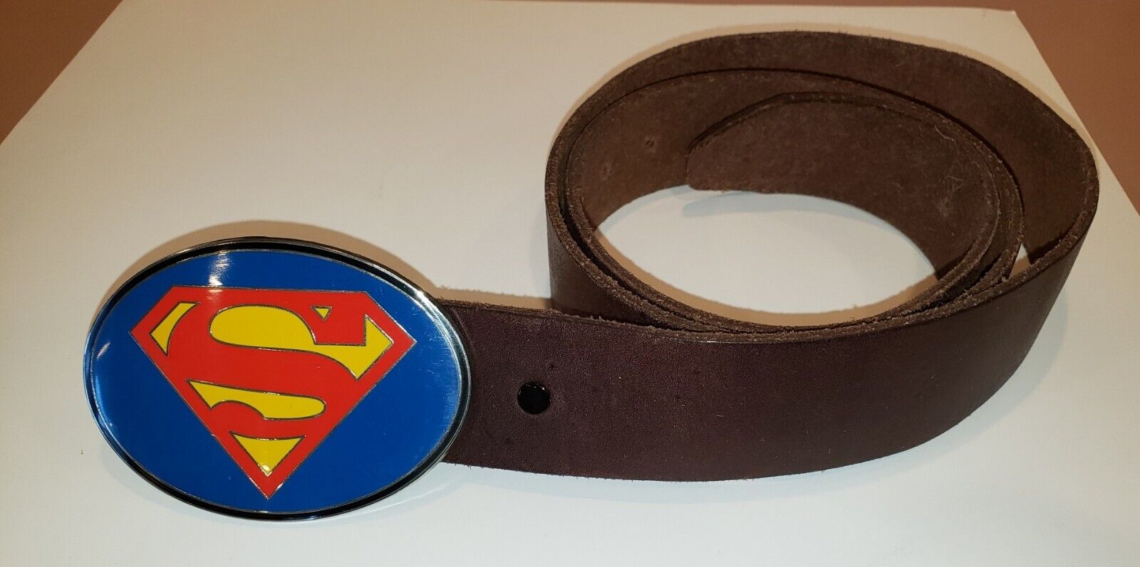 Vintage SUPERMAN Belt Buckle GTO Design Studios s05 3… - Gem