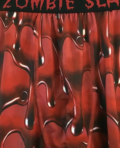 NEW Mens S, M, or L Zombie Slayer Blood Boxer Briefs Bloody Mad Engine ...