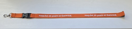 easyJet 10 Years At Gatwick Commemorative Lanyard | eBay