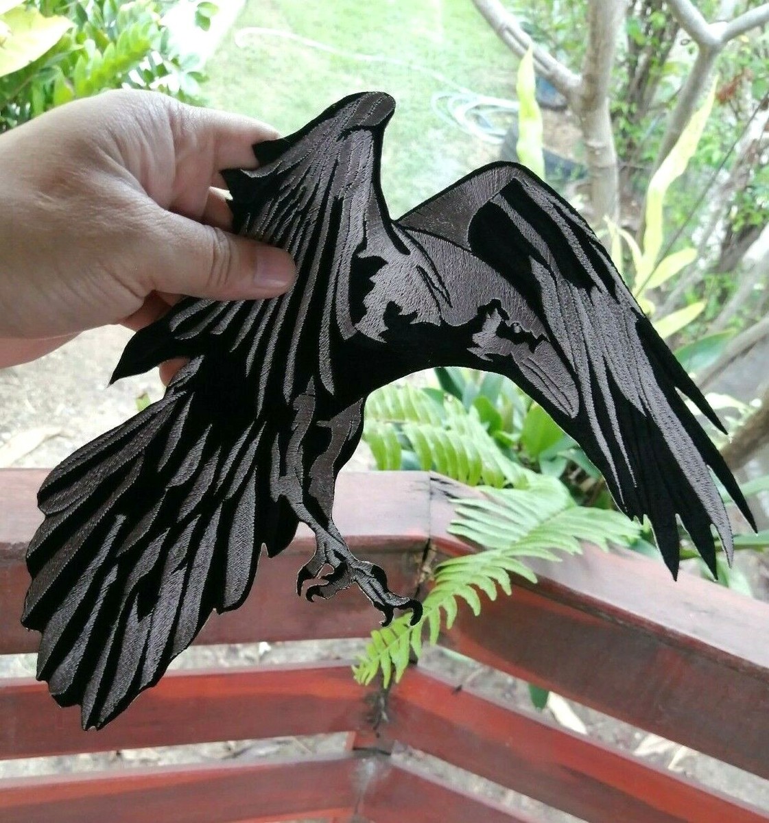 Scary Crow Flying