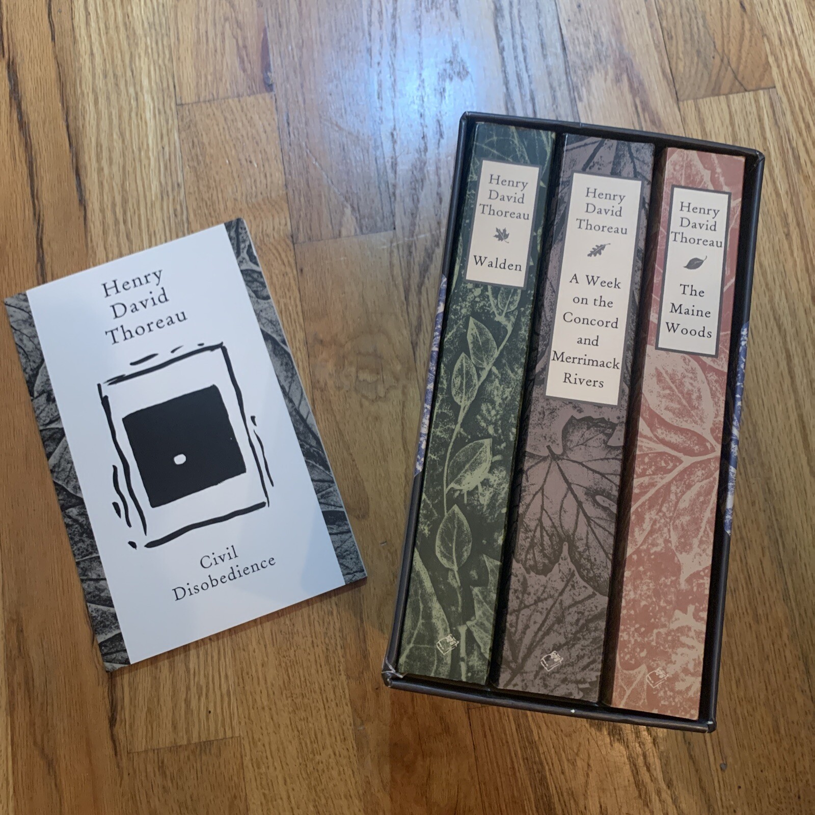 Henry David Thoreau Book of the Month Club Set Walden/Maine Woods ...