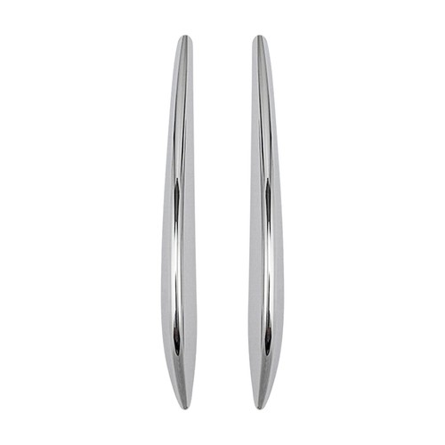 2PCS Front Bumper Cover Molding Trim LH&RH Upper for Mercedes W167 GLE ...