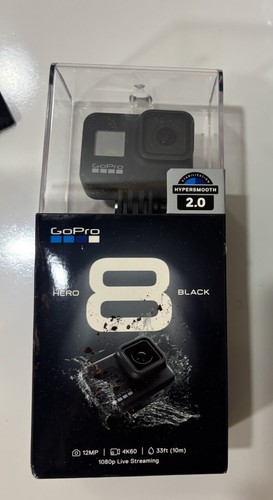 GoPro Hero 8 W/ ACTION Starter Kit Bundle and Case NIB Value $450 | eBay