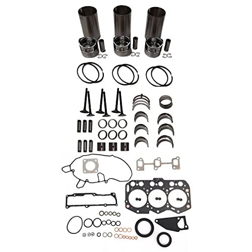 Overhaul Rebuild Kit STD fits for Yanmar 3TNV76 Engine IHI 28N-2 Mini ...