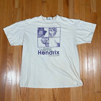 Vintage Jimi Hendrix Fan Club Band Tee | eBay