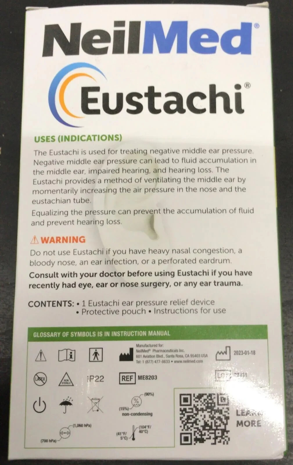 Eustachi ME8203 Eustachian Tube Exerciser for sale online | eBay