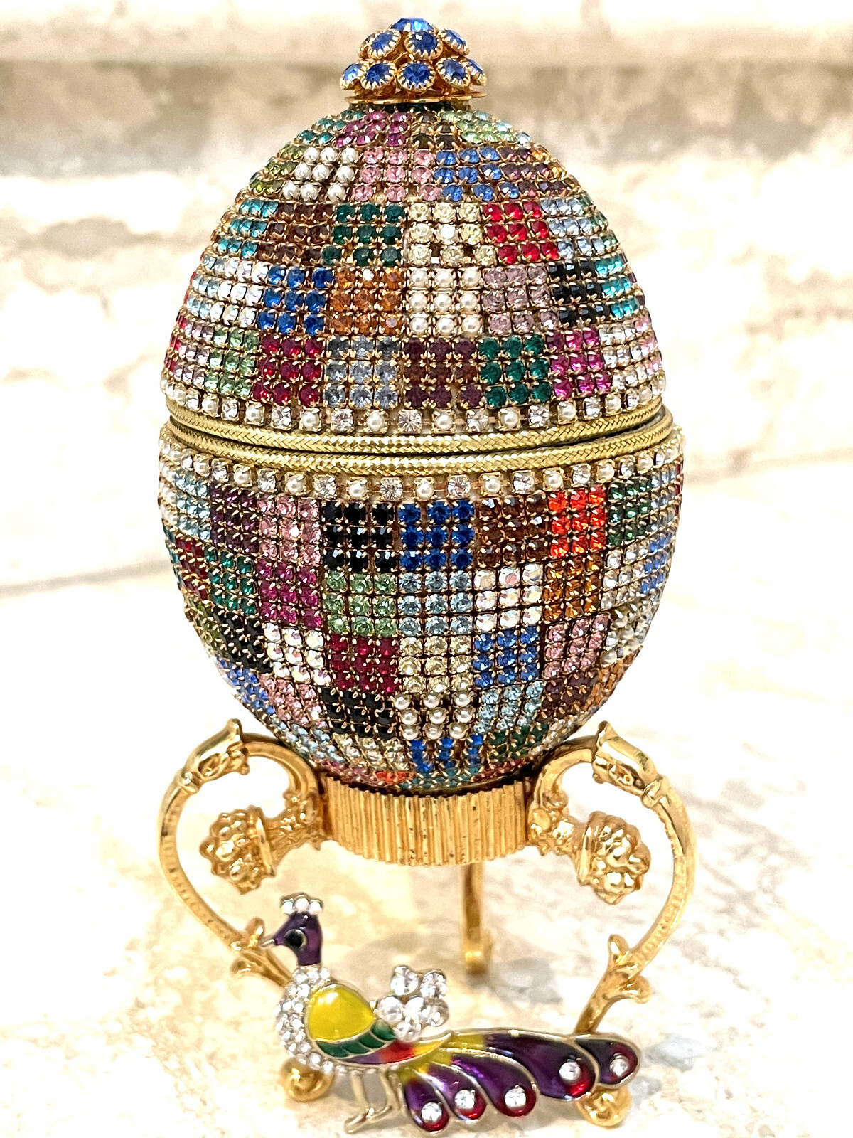 1994 Antiques Imperial Faberge eggs Faberge egg style Gold Faberge egg ...