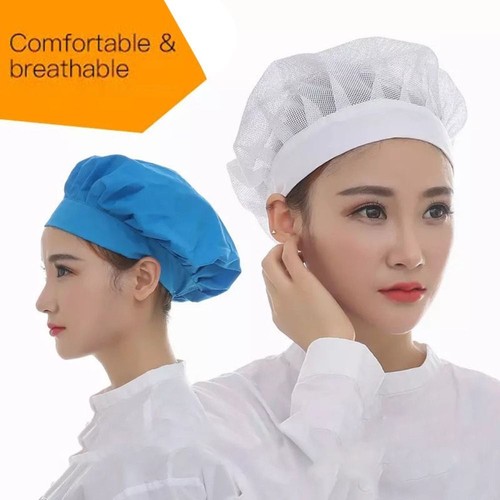 Food Service Chef Cap Hair Nets Cooking Hygienic Cap Nets Work Wear ...