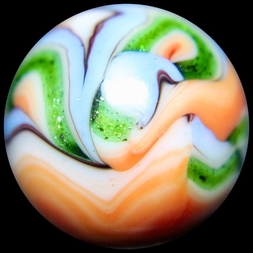 JABO Joker 1 Marble Collector Series: Rare Baby Blue Line Parrot | eBay