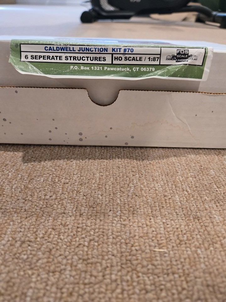 HO Scale Kit FOS Scale Models Caldwell Junction #70 - NEW | eBay