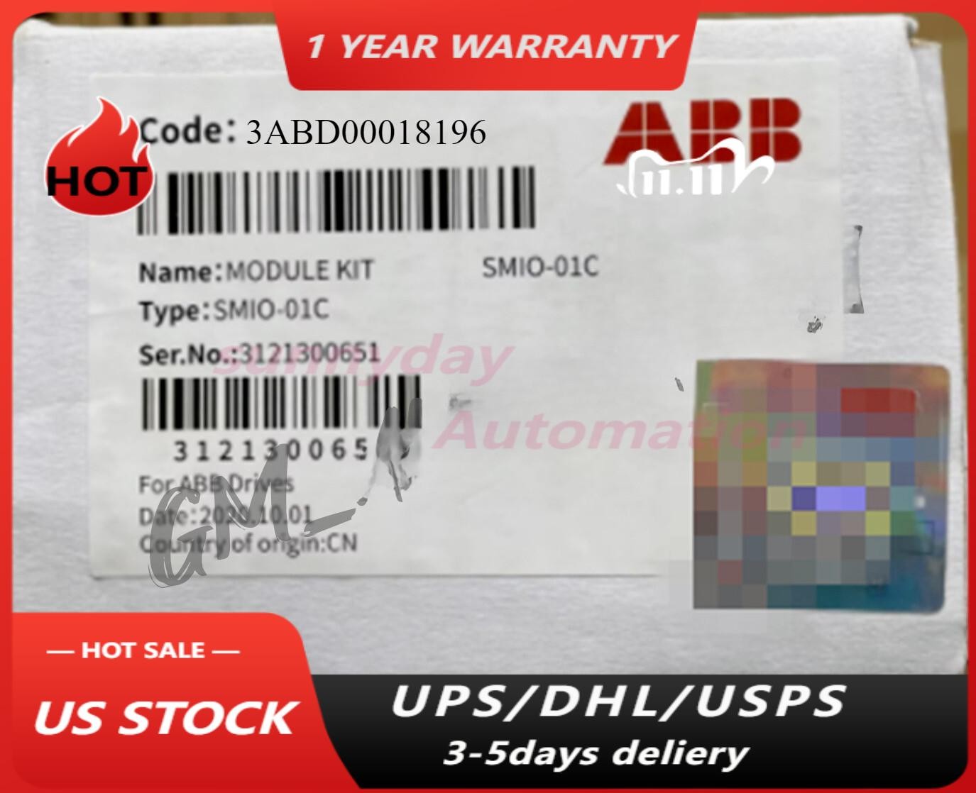 SMIO-01C ABB inverter IO CPU ACS550 control board interface board No ...