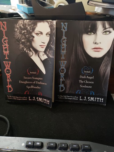 Lot 2 Night World Series Volumes 1 2 by L. J Smith 2009 Paperback Books ...