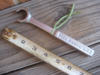 1950s Vintage ** PROTO *** 3/4" Pebbled Style Flare Nut Wrench 3724 USA ...