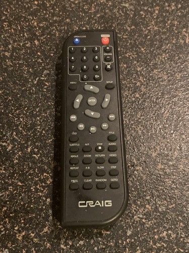 Craig Remote Control UM-4 LR03 - Great Condition - Tested Works-No ...