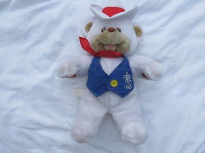Vintage Calgary Olympic Games Plush Mascots 1988 Hidy and Howdy | eBay