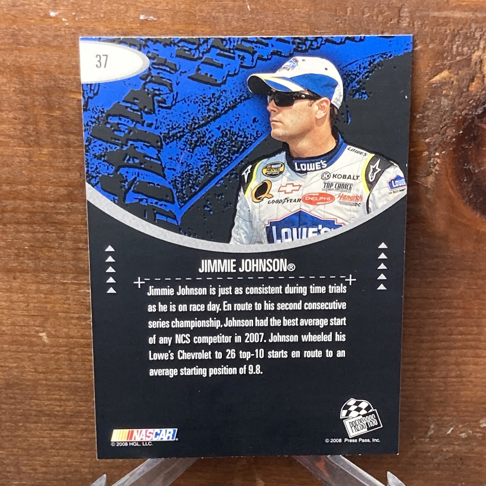2008 Press Pass Eclipse - Jimmie Johnson #37 for sale online | eBay