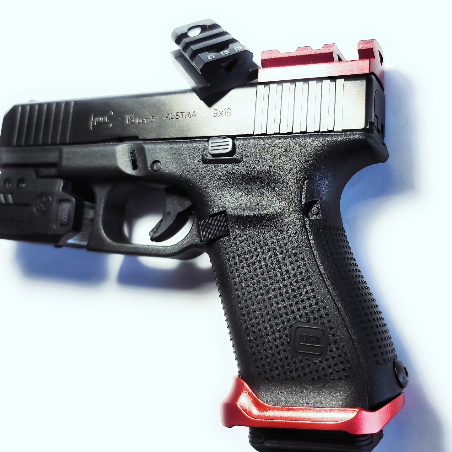 SQD-GLOCK style Ghost Ring Optics Rail Sight | eBay