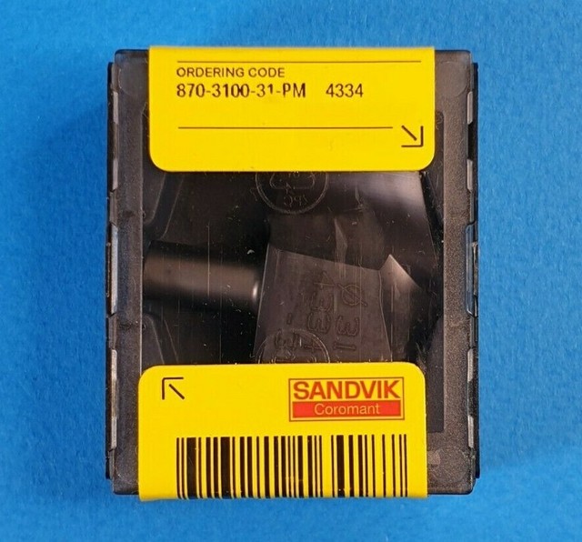 SANDVIK 870-3100-31-PM 4334 drill tip ***1 INSERT *** | eBay