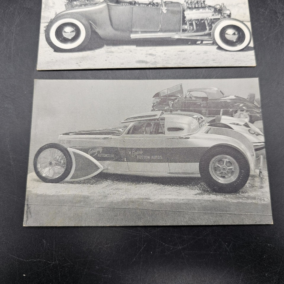 Vtg Hot Rod Magazine Cards George Barris | eBay