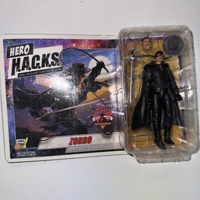 Boss Fight Studio (3.75 Inch) Hero Hacks Zorro (Alejandro Murrieta) | eBay