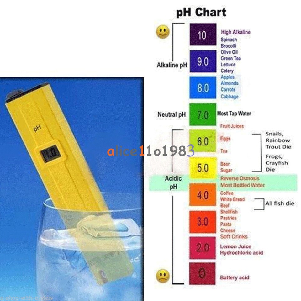 Digital PH Meter / TDS Tester Aquarium Pool Hydroponic Water Monitor 0 ...
