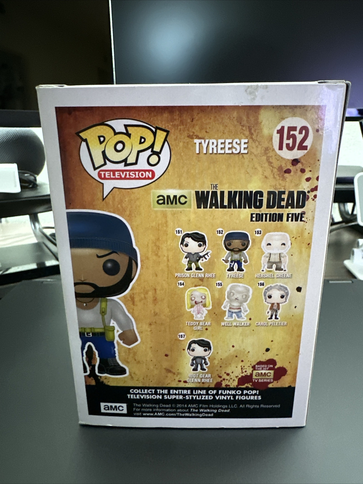 Funko Pop! Vinyl: The Walking Dead - Tyreese Williams #152 849803042424 ...