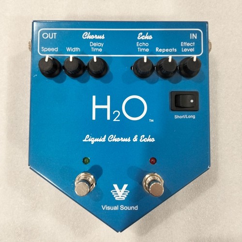Visual Sound - H2O Liquid Chorus & Echo Effects Pedal | eBay Australia