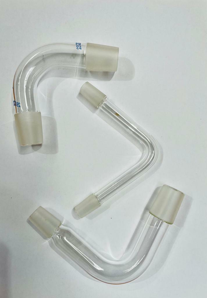 Recovery Bend Adapters with Sloping End Cone Size 24/29 BOROSILICATE | eBay