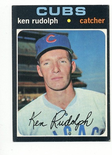 1971 TOPPS CHICAGO CUBS KEN RUDOLPH #472 EX | eBay