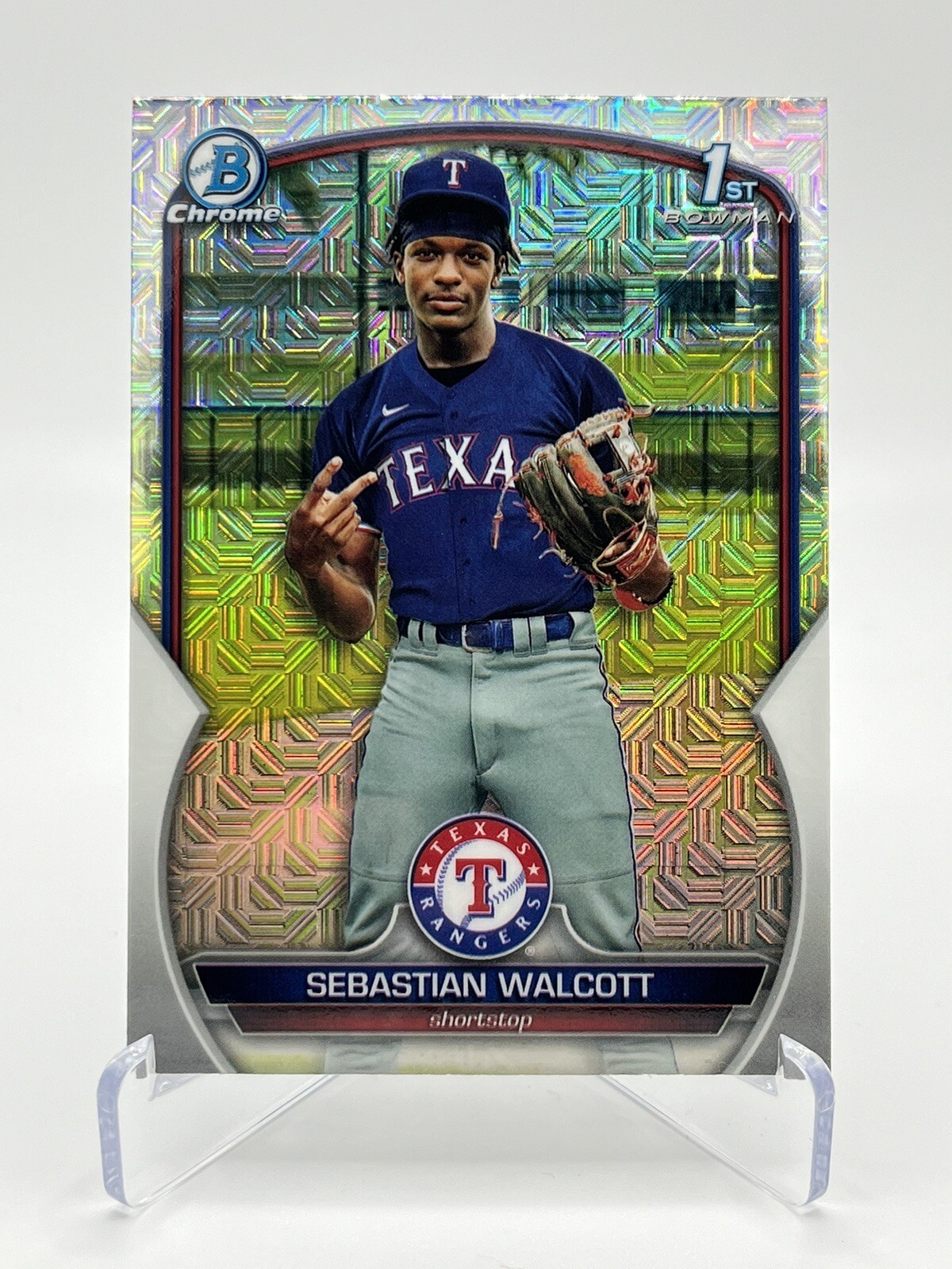 2023 Bowman Chrome Mojo Sebastian Walcott 1st | eBay