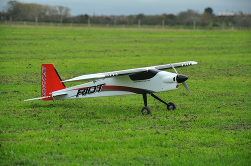 Max-Thrust Riot Balsa Wood Pro-Built Series RC Model Plane Kit (Red ...