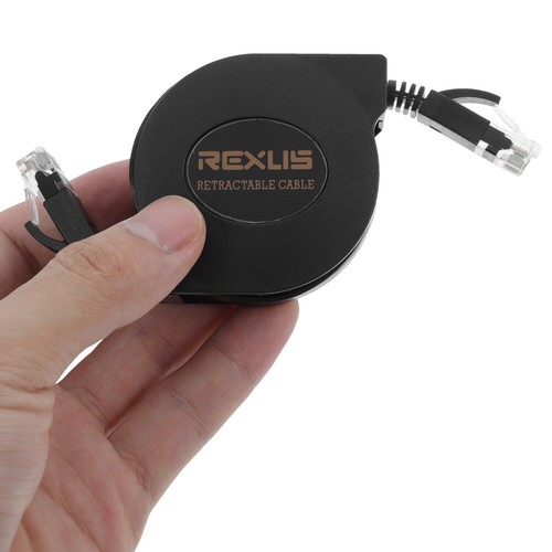 NEW Retractable Cat6 Ethernet Cable Network Digital Mbps Transmitting ...