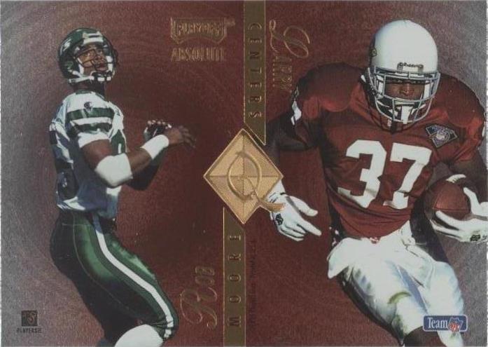 1995 Playoff Absolute - Quad Series Rob Moore, Larry Centers, Jamir ...