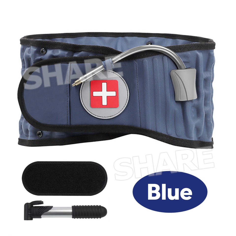 Decompression Belt Waist Brace Spinal Lower Air Traction Back Pain ...