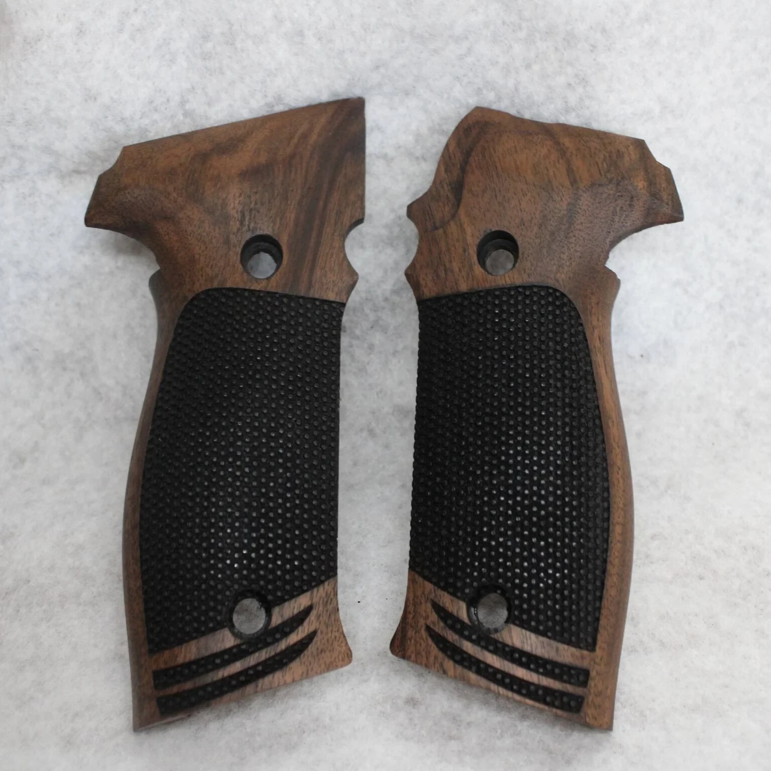 NEW SIG P226 GRIP Pistol GRIPS TURKISH WALNUT WOOD GRIPS NICE Handmade ...