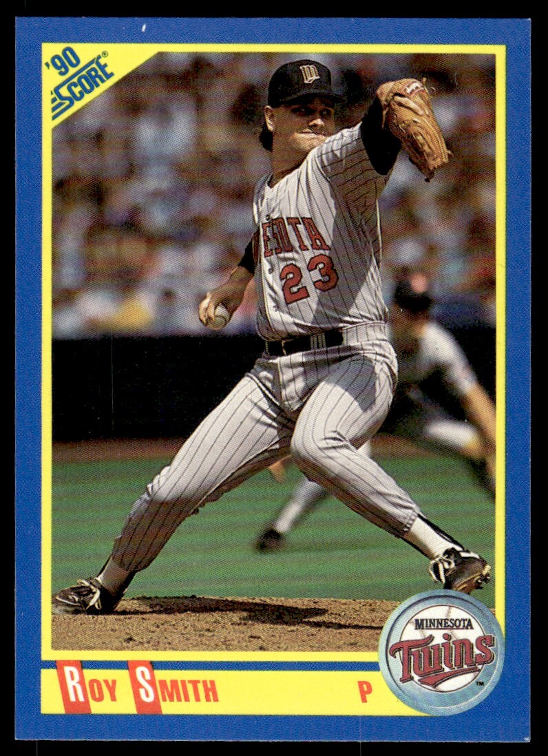 Roy Smith #568 Minnesota Twins 1990 Score Baseball Card | eBay