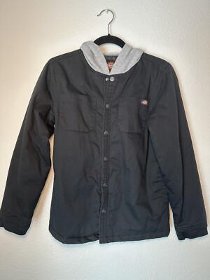 Dickies Kids black hooded jacket size XL | eBay
