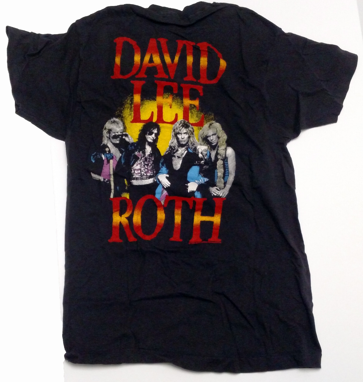 David Lee Roth Shirt 80's Screen Stars Band Concert T… - Gem